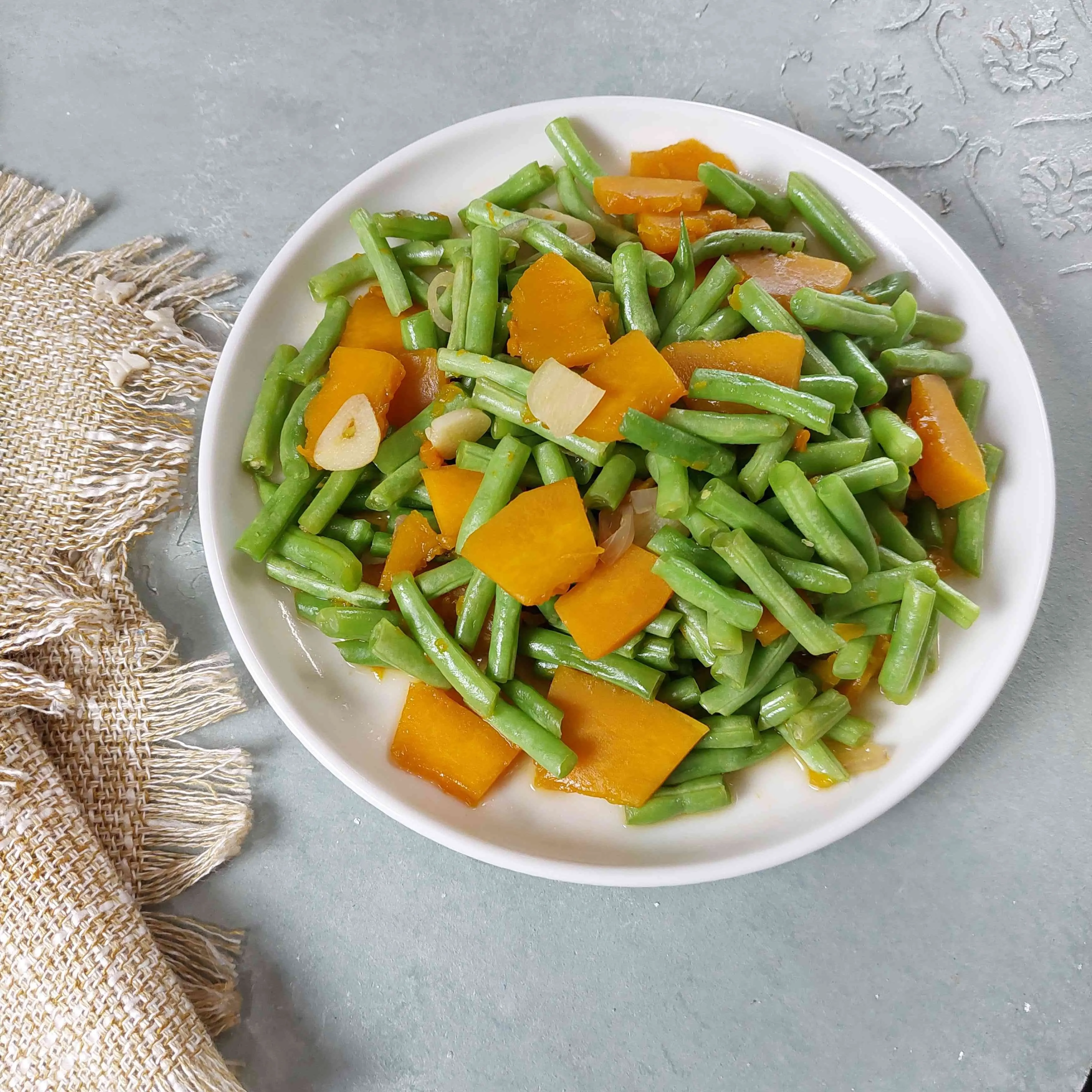 Resep Oseng Buncis Labu Parang Sederhana Rumahan di Yummy App