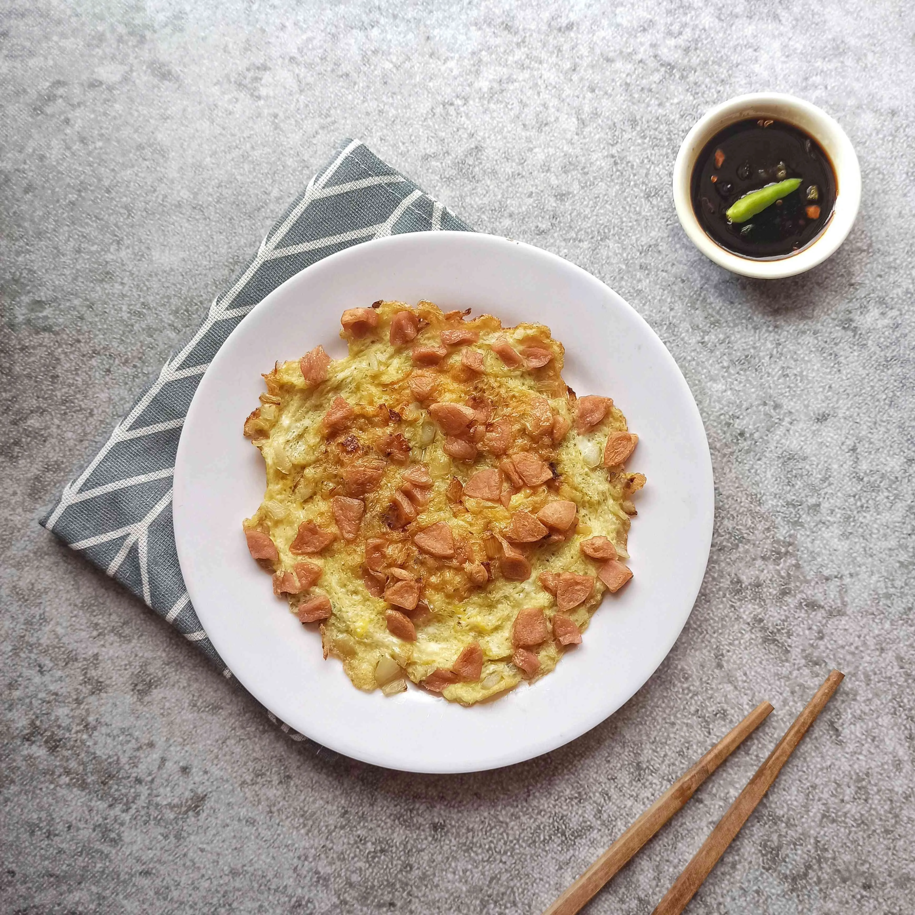 Resep Telur Dadar Sosis Sederhana Rumahan Di Yummy App