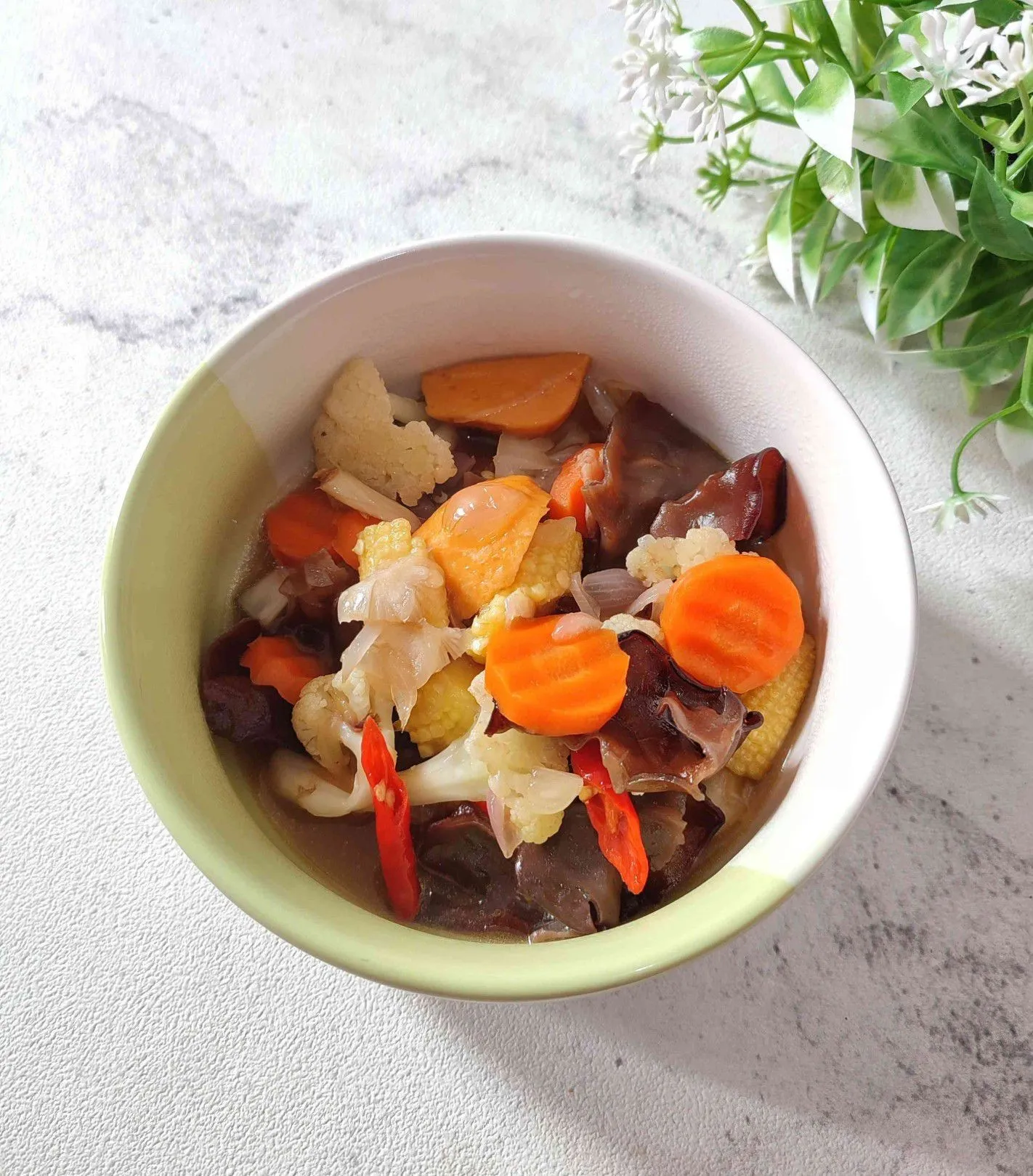 Resep Sayur mix Jamur Bakso Sederhana Rumahan di Yummy App