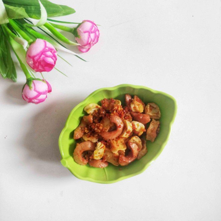 Resep Balado Sosis dan Otak - Otak Sederhana Rumahan di Yummy App