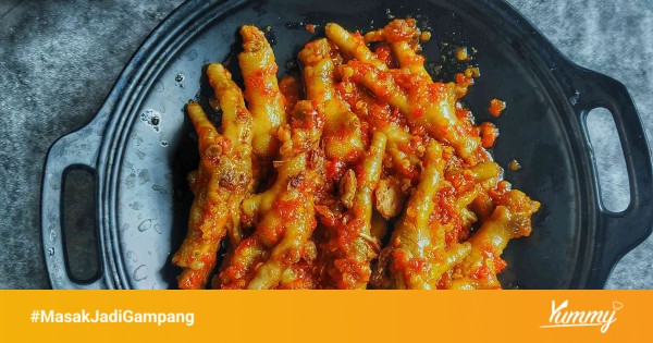Resep Ceker Mercon Sederhana Rumahan Di Yummy App