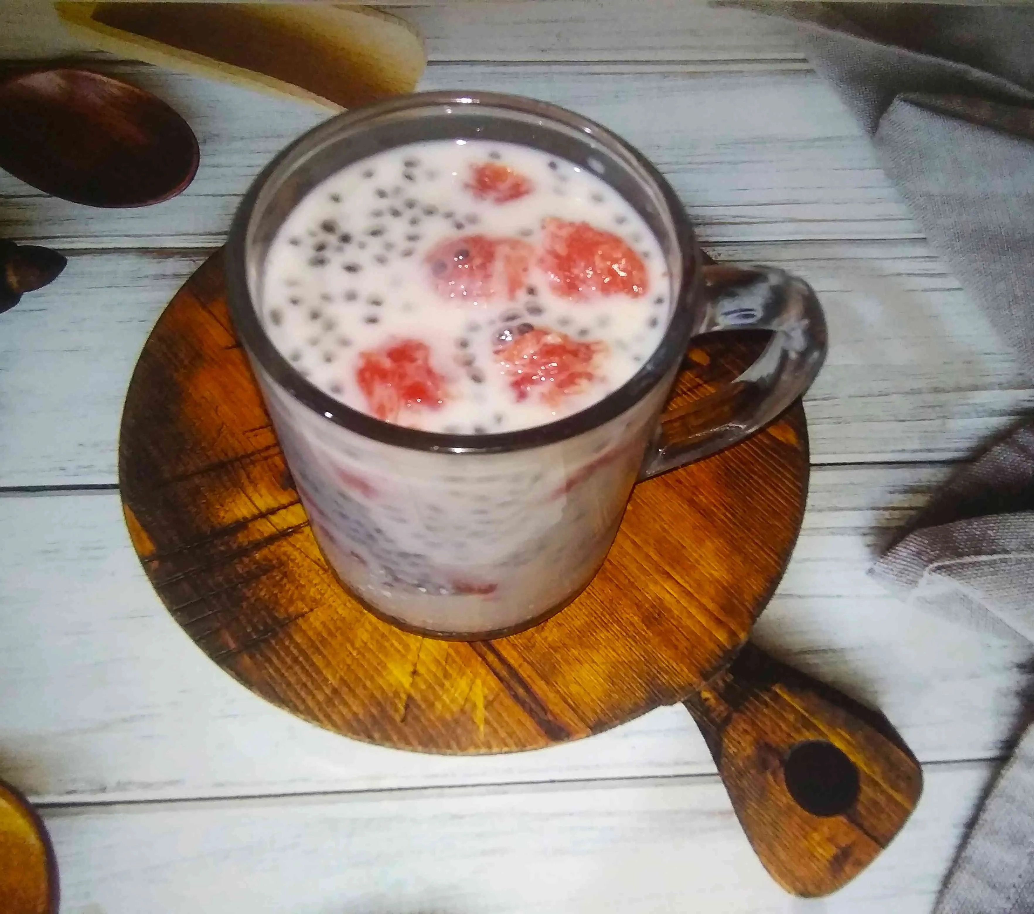 Resep Es Susu Semangka Selasih Sederhana Rumahan di Yummy App Resep Es Susu Semangka Selasih Sederhana Rumahan di Yummy App
