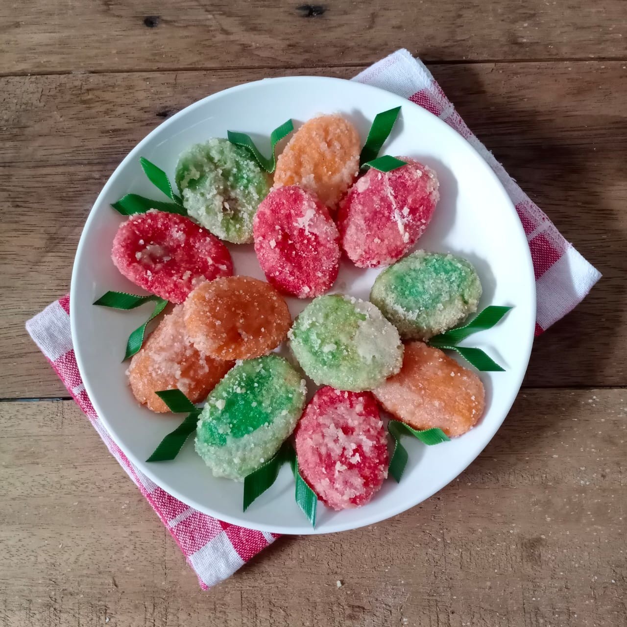 Resep Getas Ketan Rainbow #JagoMasakApril Sederhana Rumahan di Yummy App