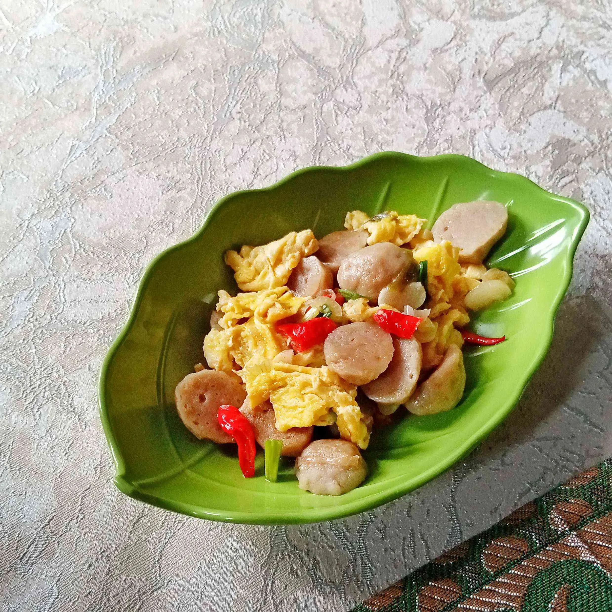 Resep Tumis Bakso Telur Sederhana Rumahan di Yummy App
