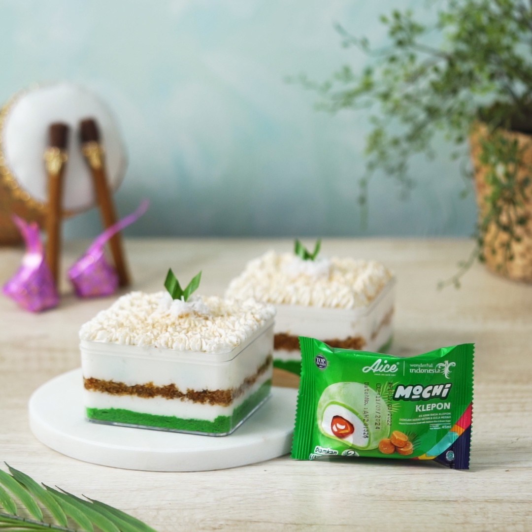 Resep Aice Dessert Box Mochi Klepon Mudah dan Cepat