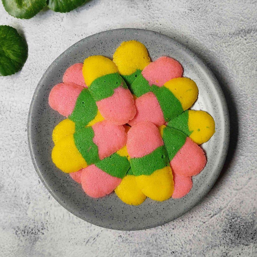 Resep Lidah Kucing Rainbow Sederhana Rumahan di Yummy App