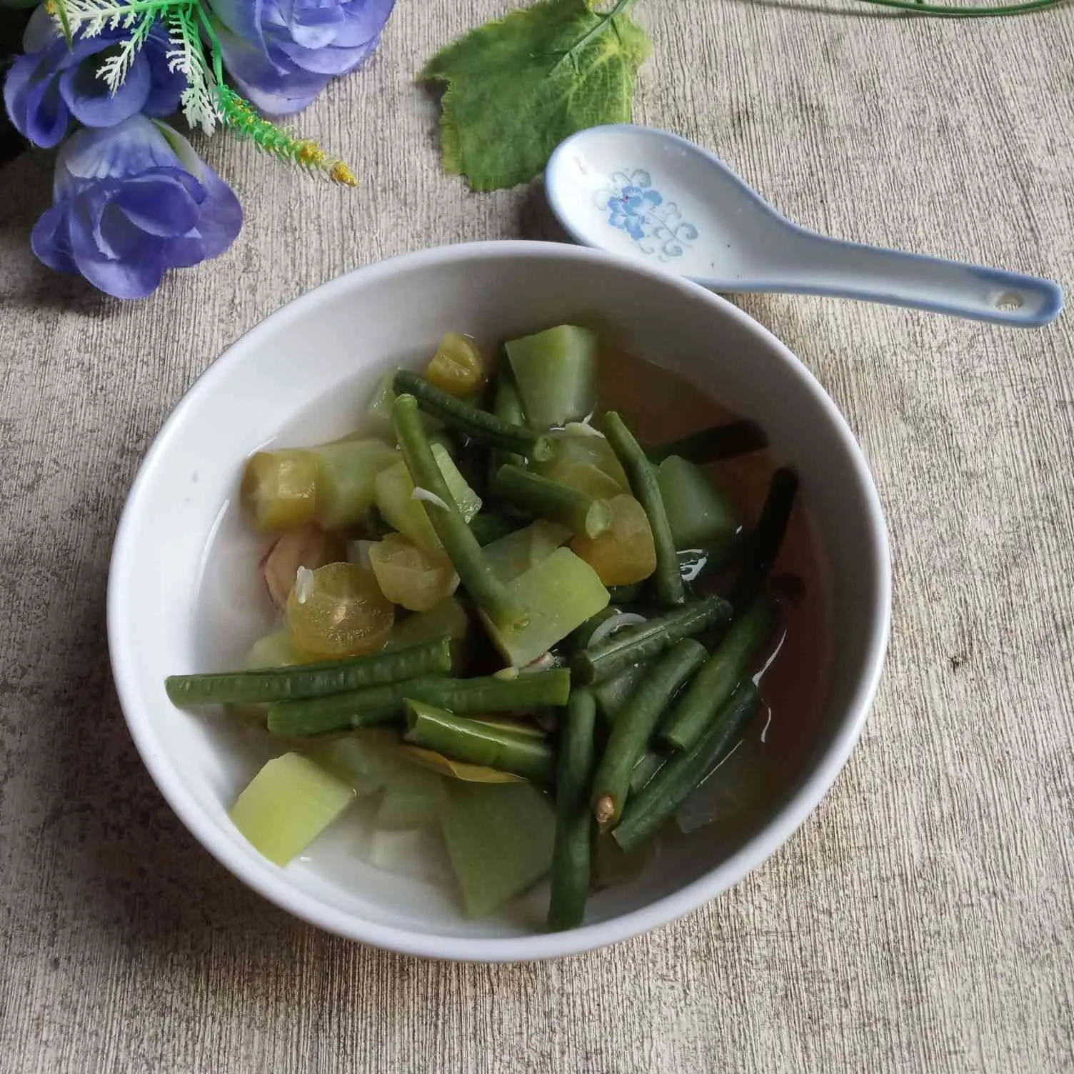 Resep Sayur Asem Manisa Kacang Panjang Sederhana Rumahan di Yummy App