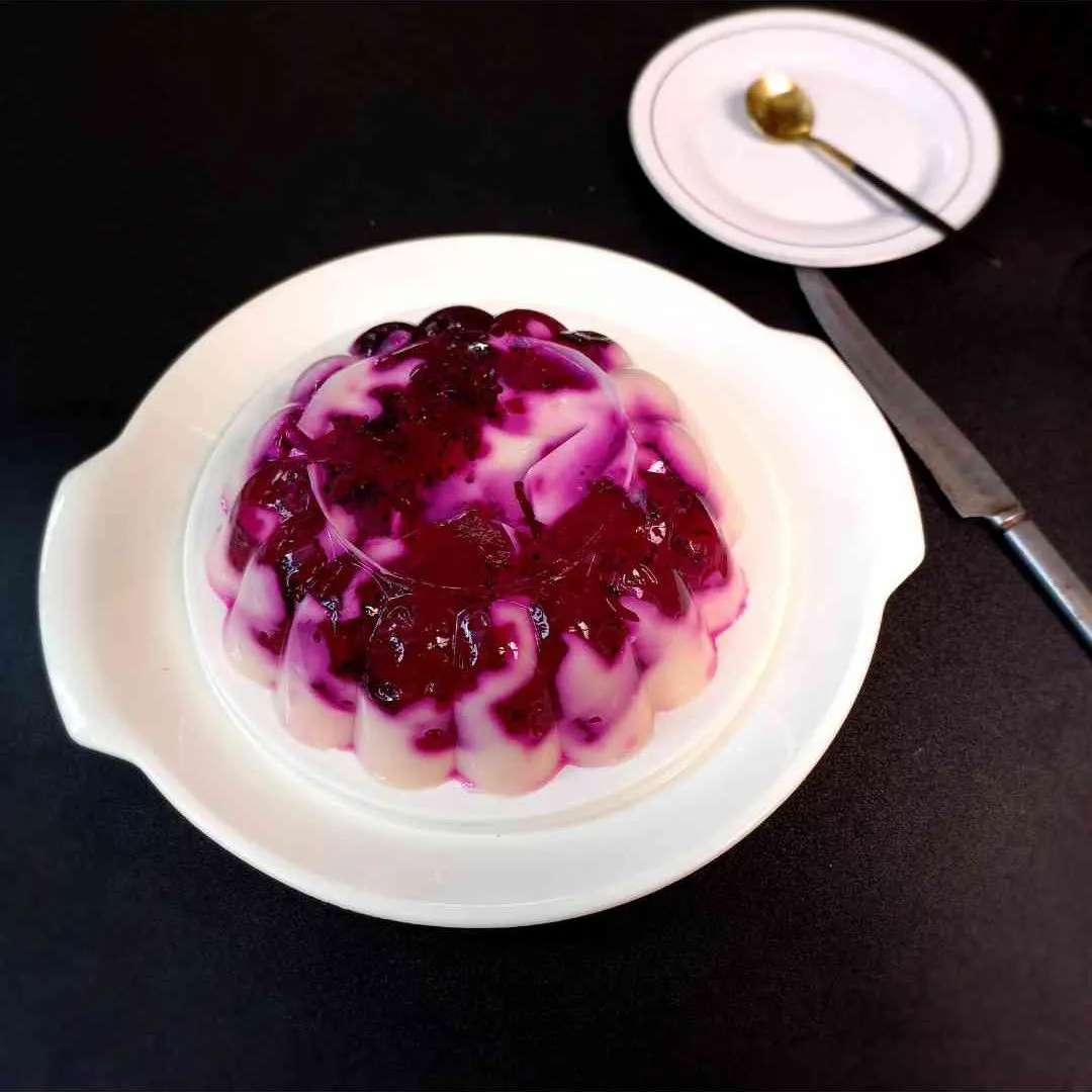 Resep Puding Buah Naga Susu Keju Sederhana Rumahan Di Yummy App