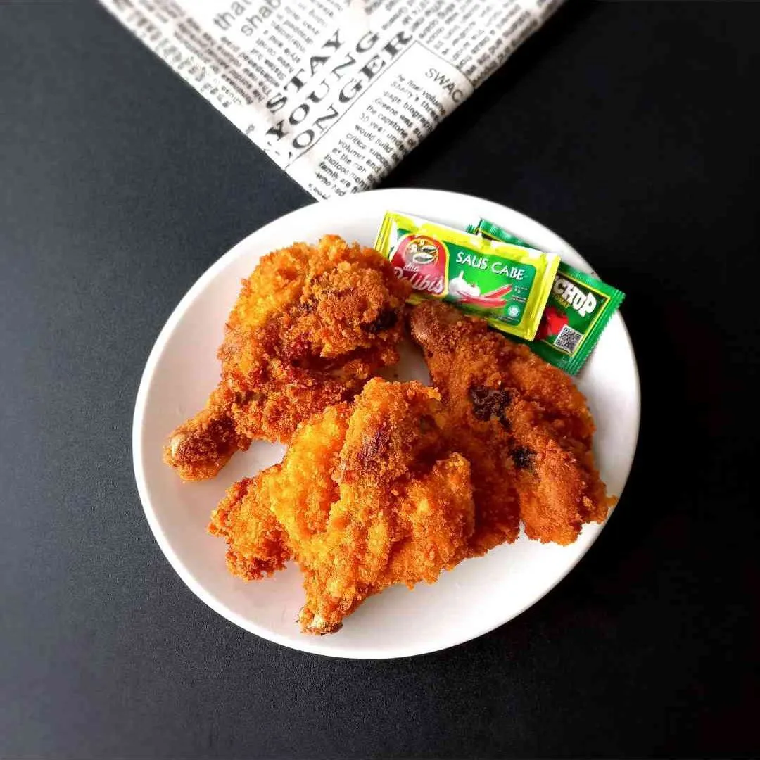 Resep Paha Ayam Goreng Kipas Crispy Sederhana Rumahan di Yummy App