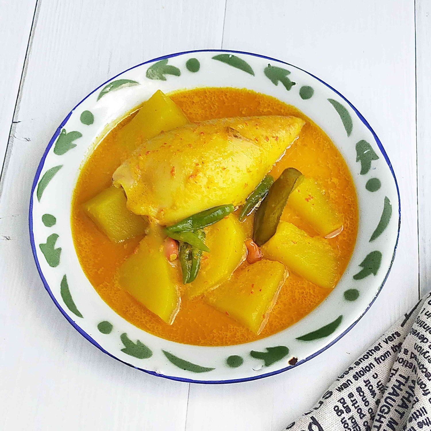 Resep Gulai Kentang Dan Cumi #RecookYummy Sederhana Rumahan di Yummy App
