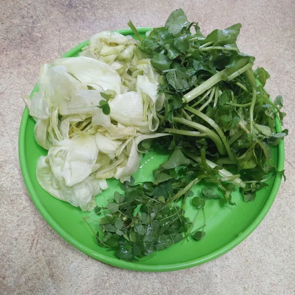 Resep Pecel semanggi #JagoMasak2022 Sederhana Rumahan di Yummy App