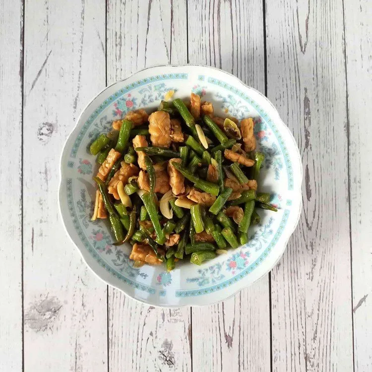 Resep Tempe Buncis Cabe Ijo Sederhana Rumahan Dari Anugrah Lestari