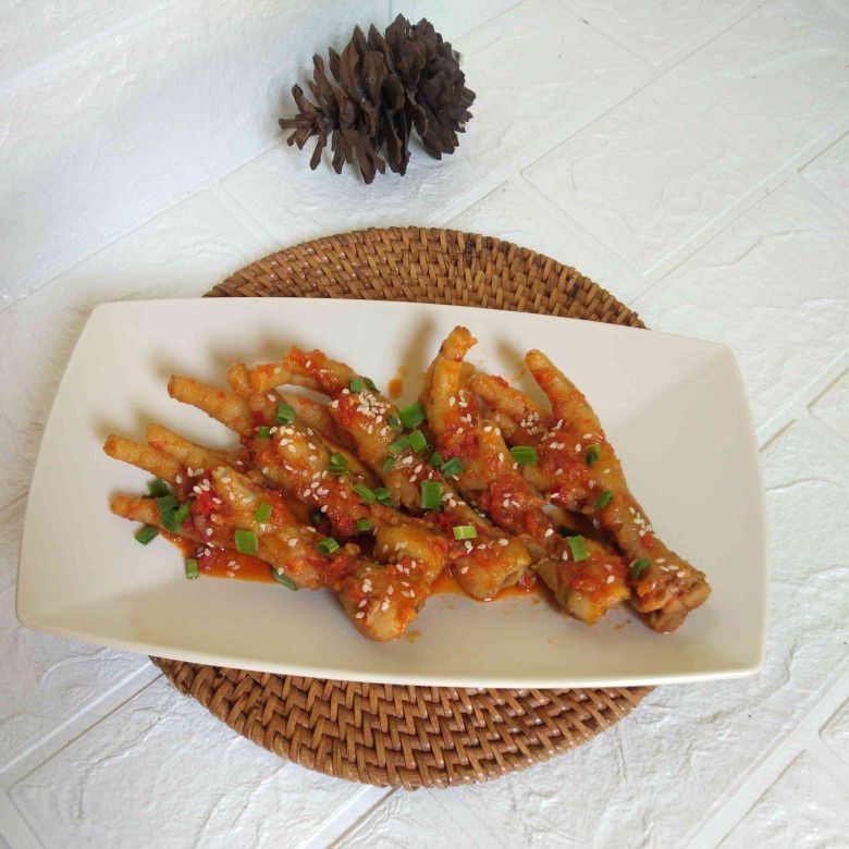 Resep Maeun Dakbal (Ceker Pedas Korea) Sederhana Rumahan di Yummy App