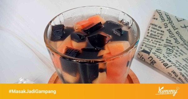 Resep Es Pepaya Cincau Jagomasak2022 Sederhana Rumahan Di Yummy App
