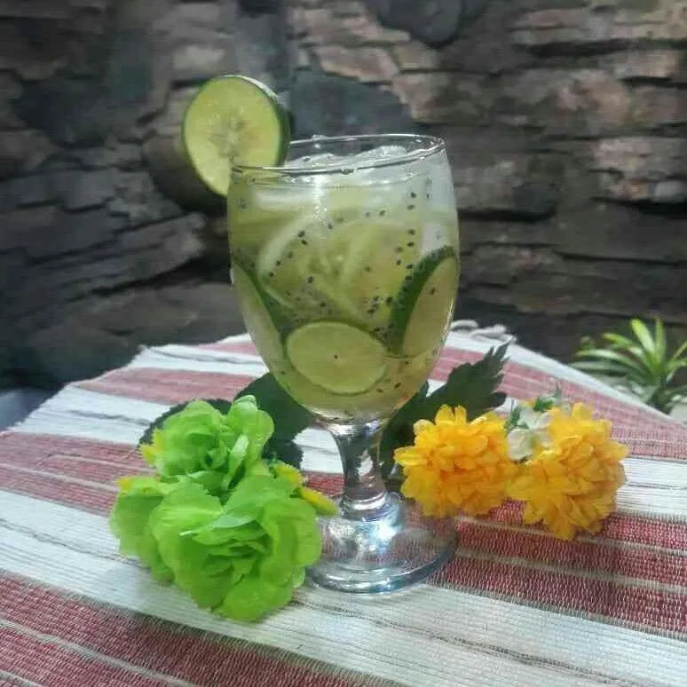 Resep Es Melon Selasih Sederhana Rumahan Di Yummy App