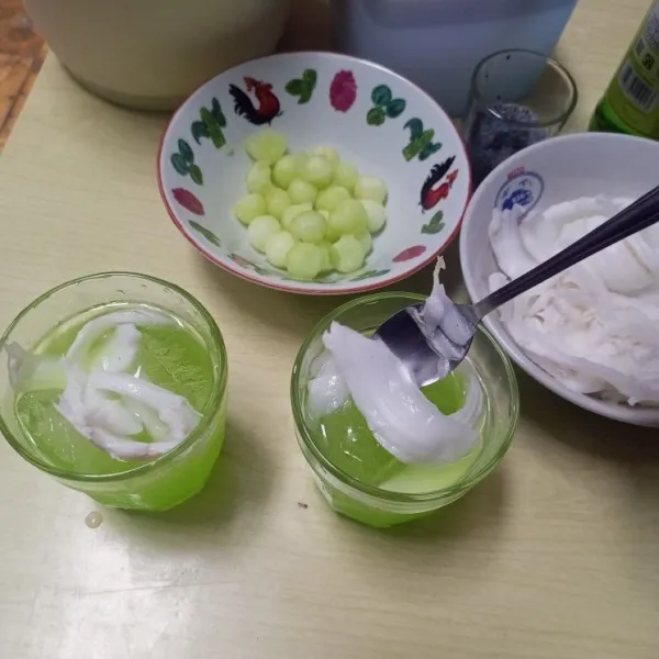 Resep Es Melon Kelapa Muda Jagomasak2022 Sederhana Rumahan Di Yummy App