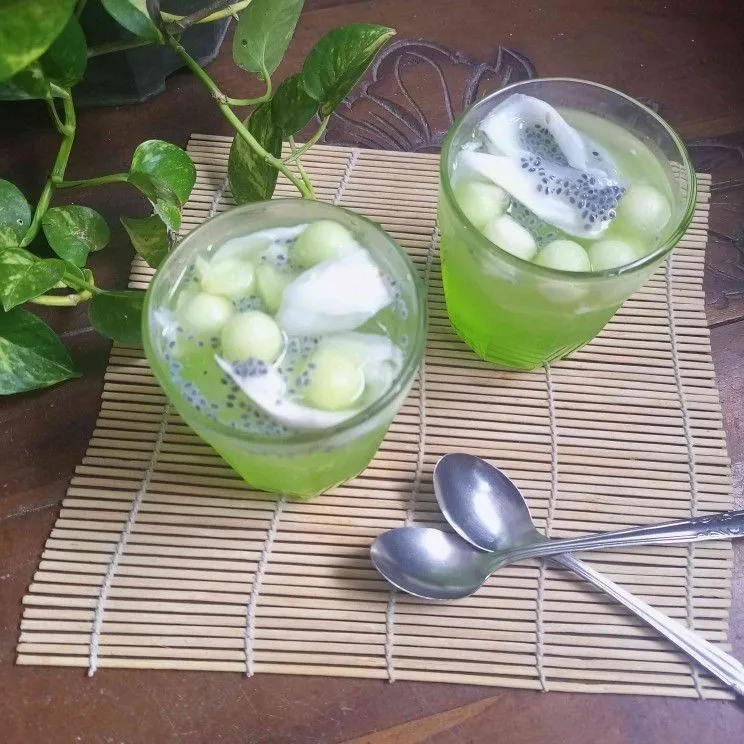 Resep Es Melon Kelapa Muda Jagomasak2022 Sederhana Rumahan Di Yummy App