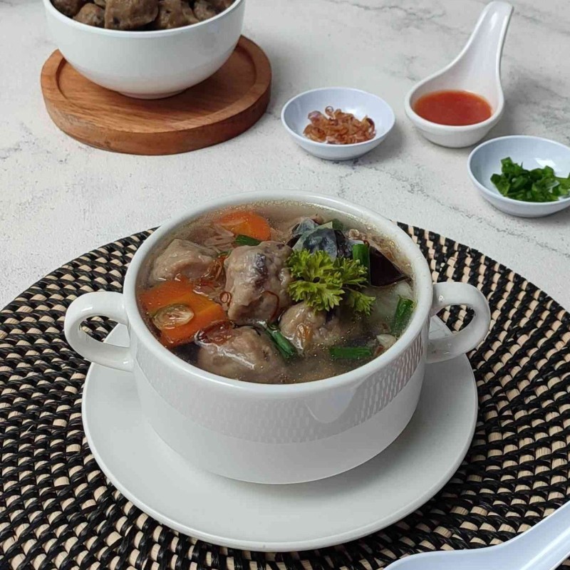 Resep Sup Bakso Jamur Sederhana Enak | Chef Laila Fitria