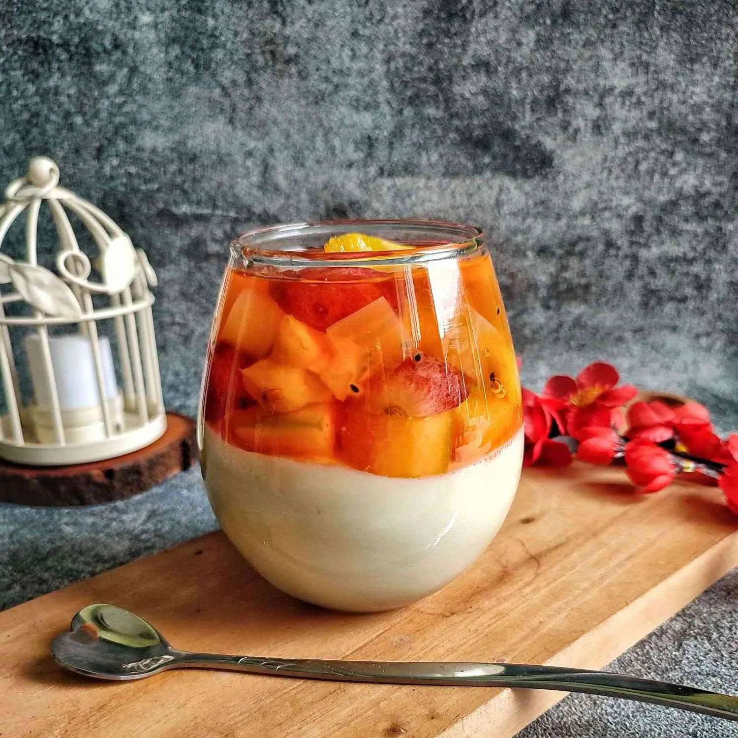 Resep Puding Susu Buah Sederhana Rumahan di Yummy App Resep Puding Susu Buah Sederhana Rumahan di Yummy App