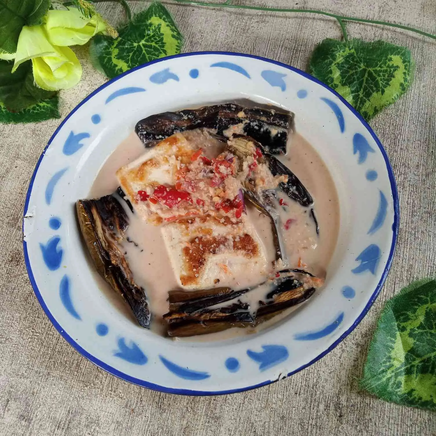 Resep Pecak Terong Tahu Sederhana Rumahan Di Yummy App