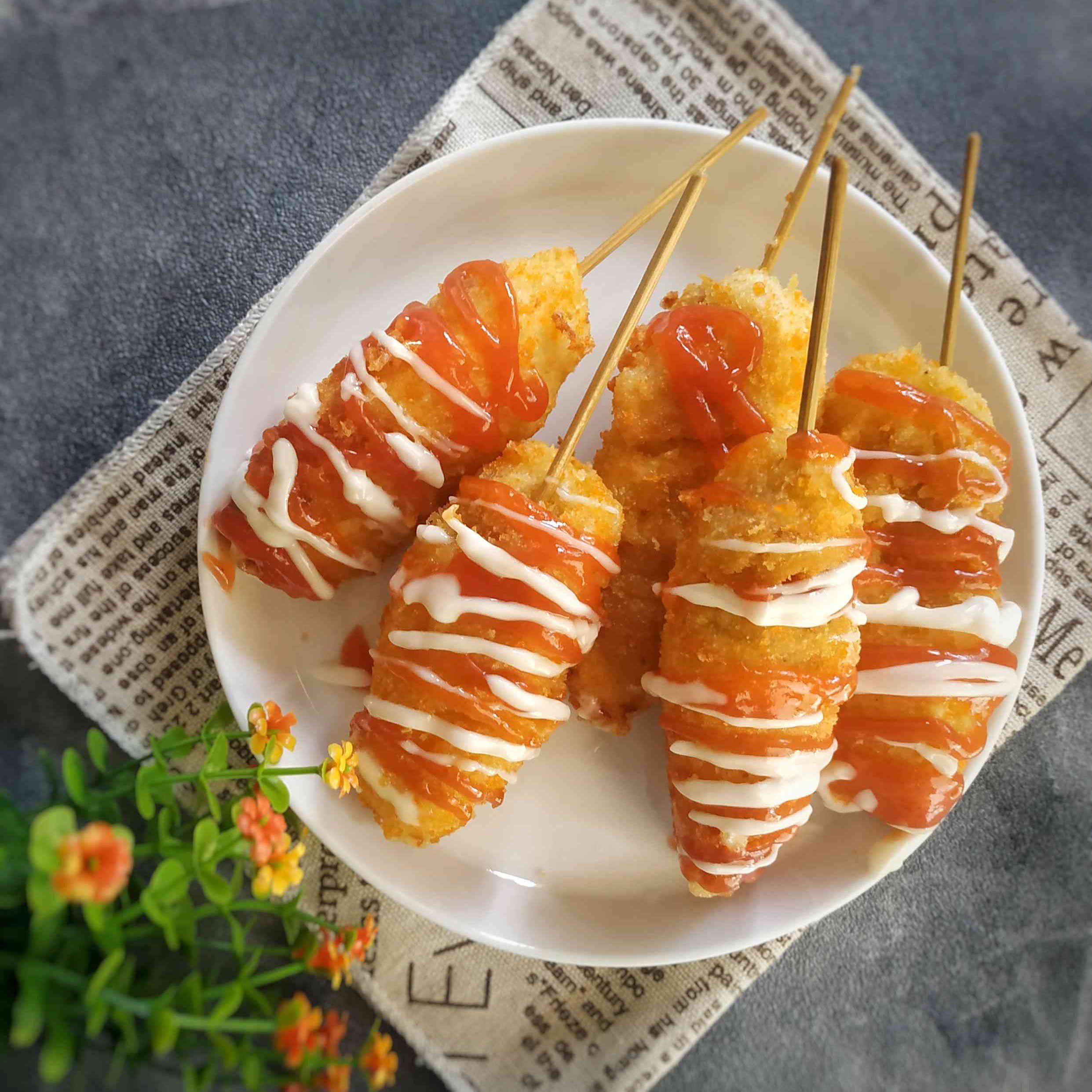 Resep Corn Dog Sosis Mozarella Sederhana Rumahan di Yummy App