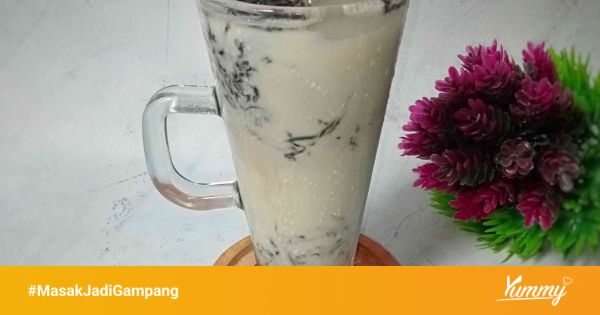 Resep Es Cincau Creamy Sederhana Rumahan Di Yummy App