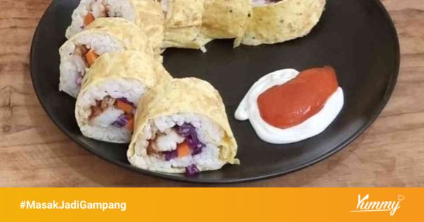 Resep Nasi Gulung Udang Acar Sayur Sederhana Rumahan Di Yummy App