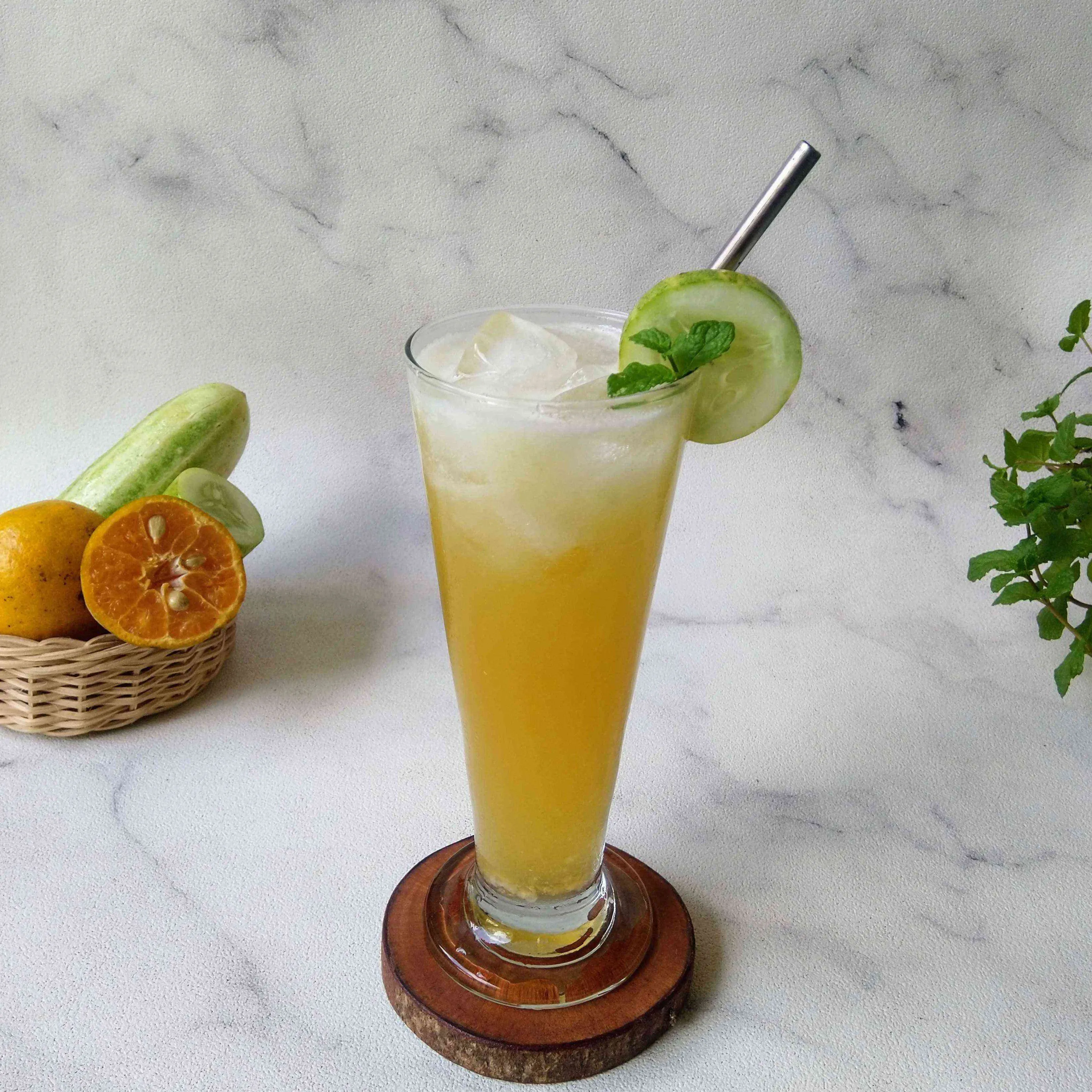 Resep Jus Timun Jeruk Peras Sederhana Rumahan di Yummy App