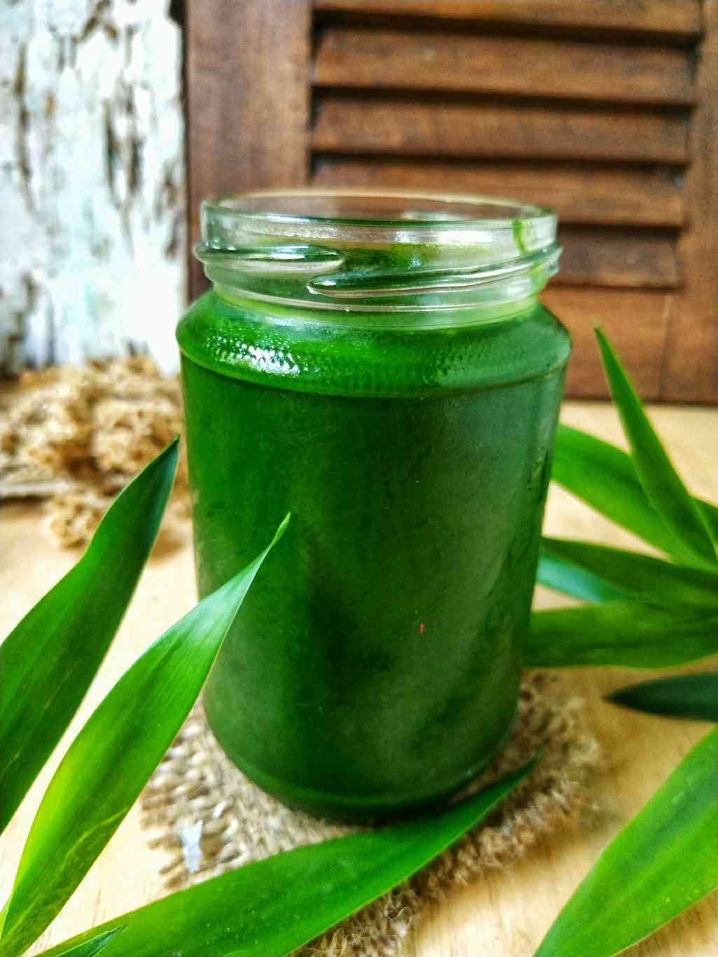 Resep Sari Pandan / pandan Pasta Homemade Sederhana Rumahan di Yummy App