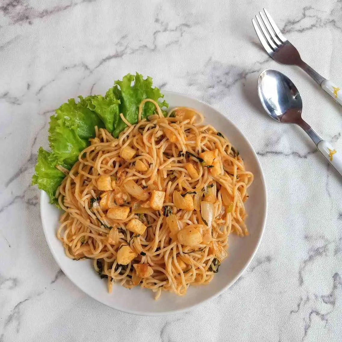 Resep Spaghetti Bolognese Tofu Sederhana Rumahan di Yummy App