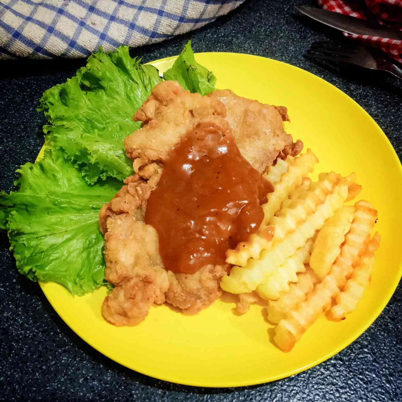 Resep Steak Ayam Crispy Sederhana Rumahan Dari Kiena