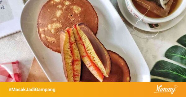 Resep Dorayaki Filling Strawberry Sederhana Rumahan Di Yummy App