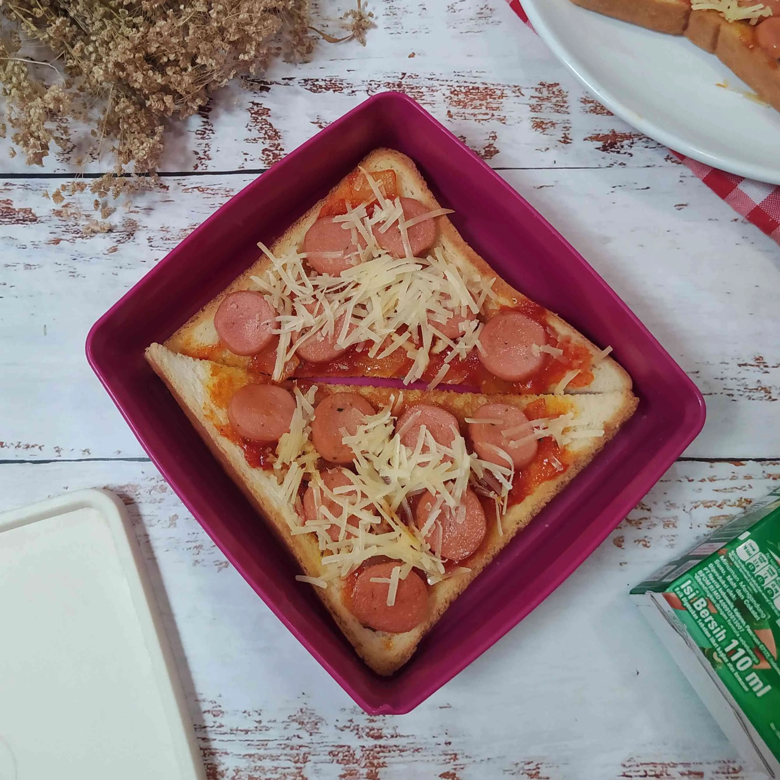 Resep Bekal Pizza Roti Tawar Sederhana Rumahan di Yummy App