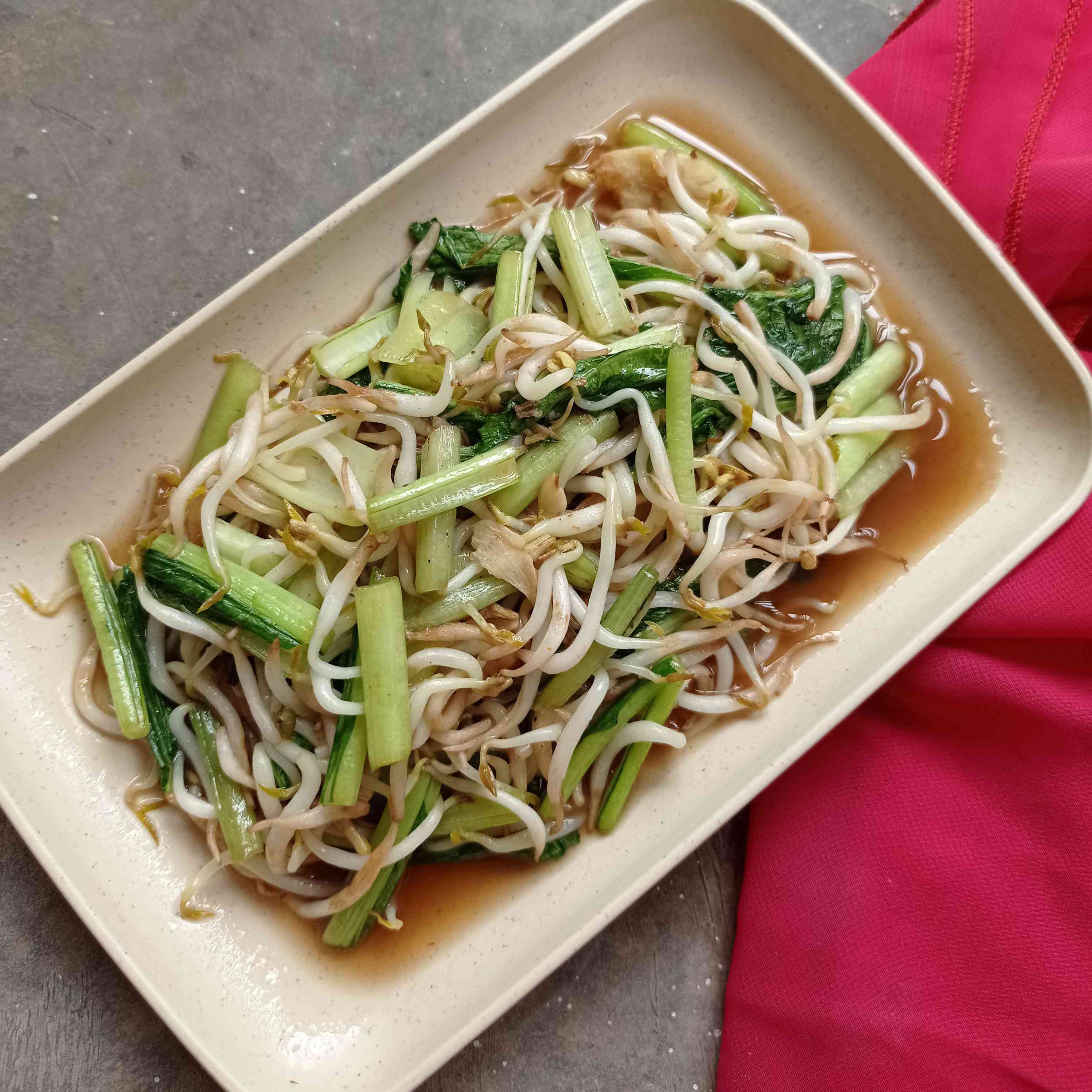 Resep Tumisan Toge Sawi Simple Sederhana Rumahan di Yummy App