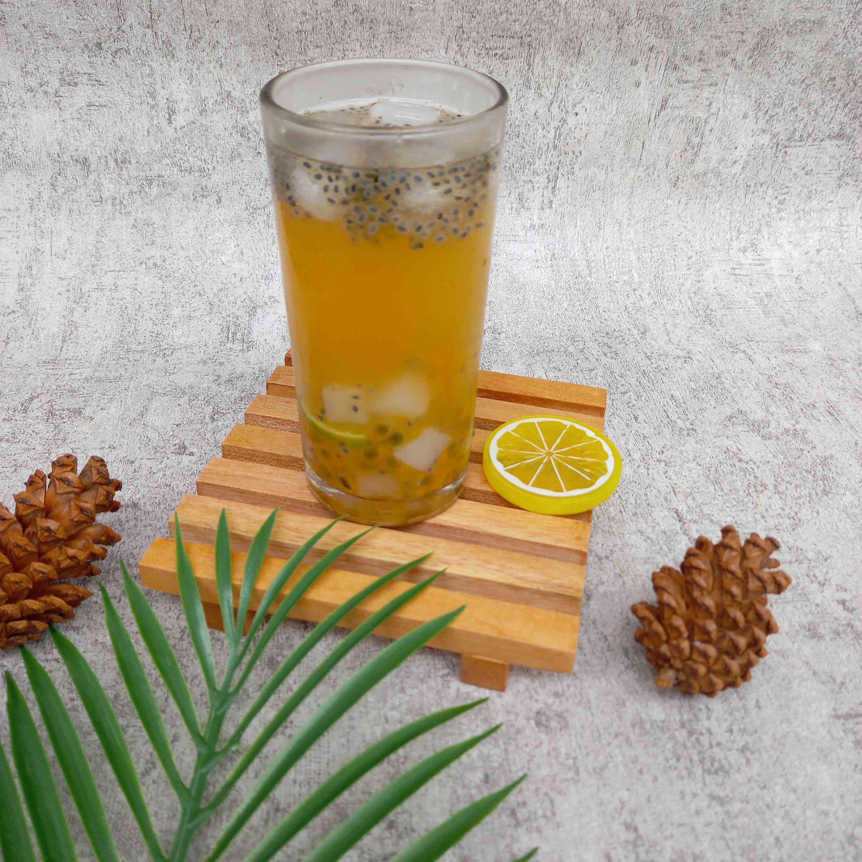 Resep Es markisa selasih Sederhana Rumahan di Yummy App