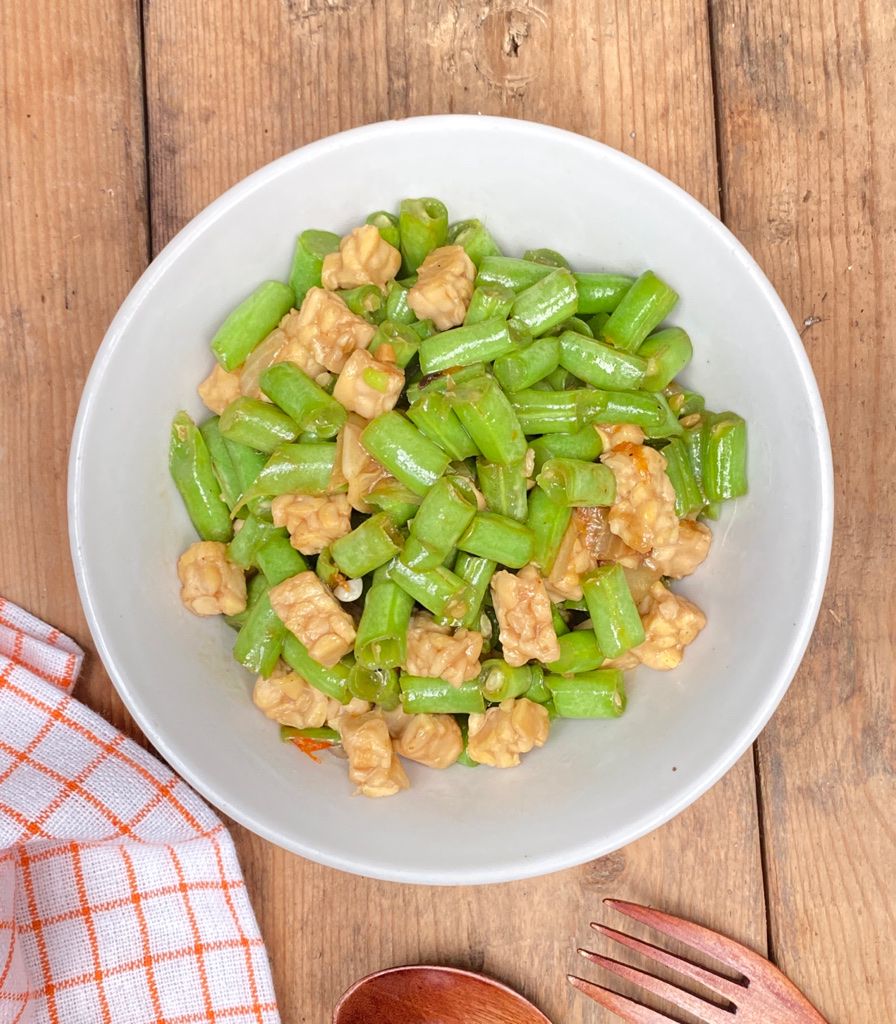 Resep Tumis Buncis Tempe Sederhana Rumahan di Yummy App
