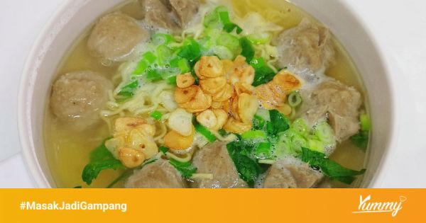 Resep Bakso Kuah Sederhana Rumahan Di Yummy App