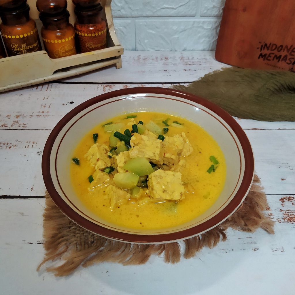 Resep Sayur Lodeh Labu Siam Tempe #MENUTANGGALTUA Sederhana Rumahan di ...