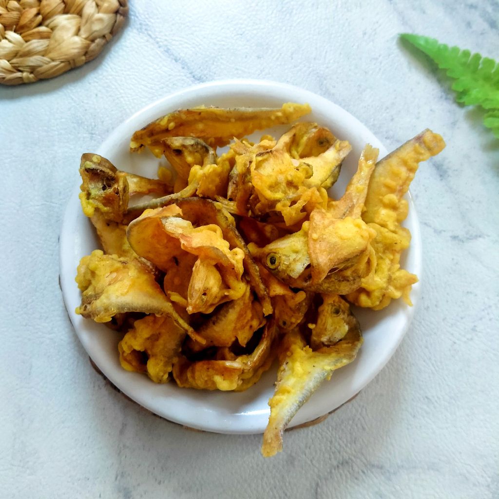 Resep Keripik ikan Asin Kipas Tawar #MENUTANGGALTUA Sederhana Rumahan ...