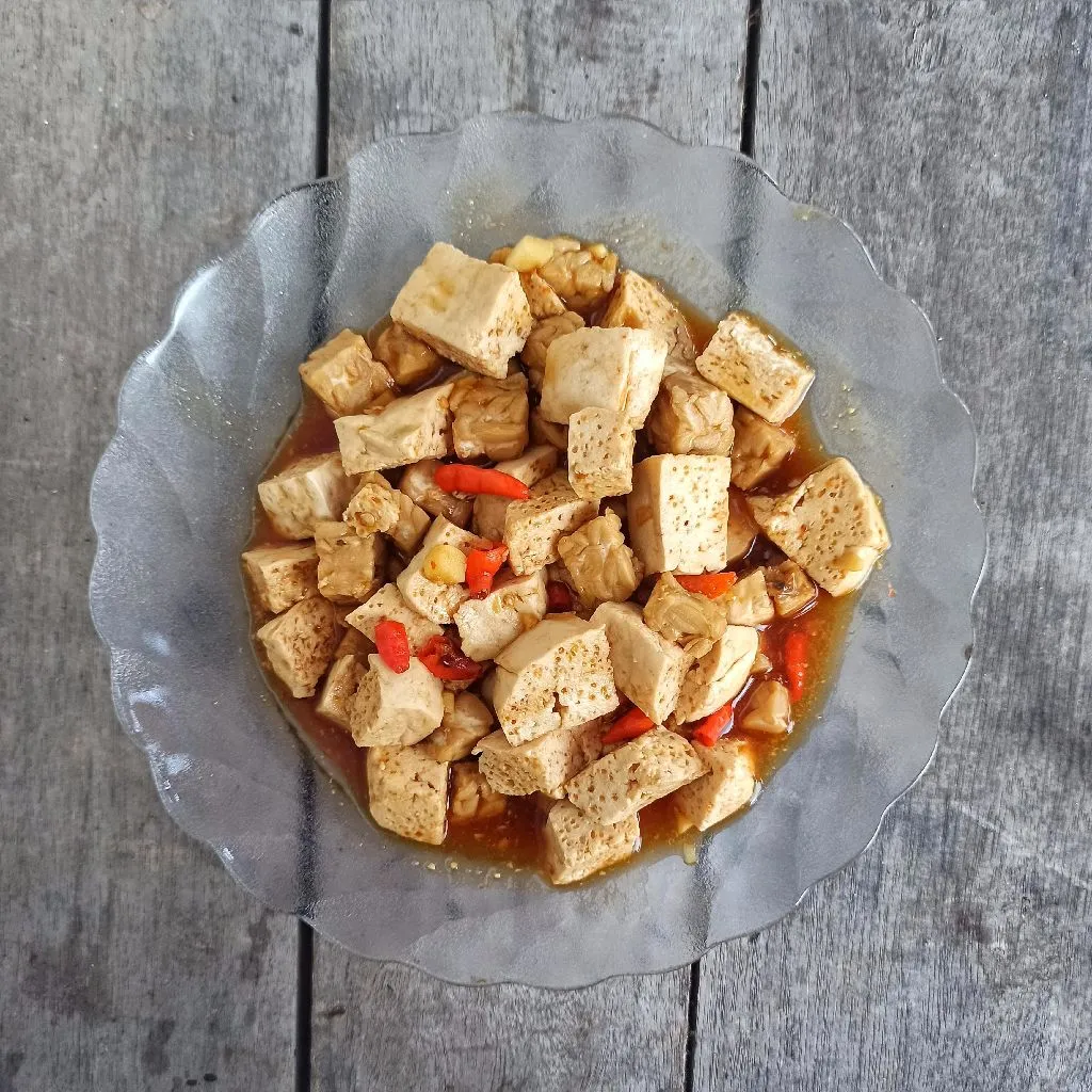 Resep Cah Tahu Tempe Tanpa Minyak #MENUTANGGALTUA Sederhana Rumahan di ...
