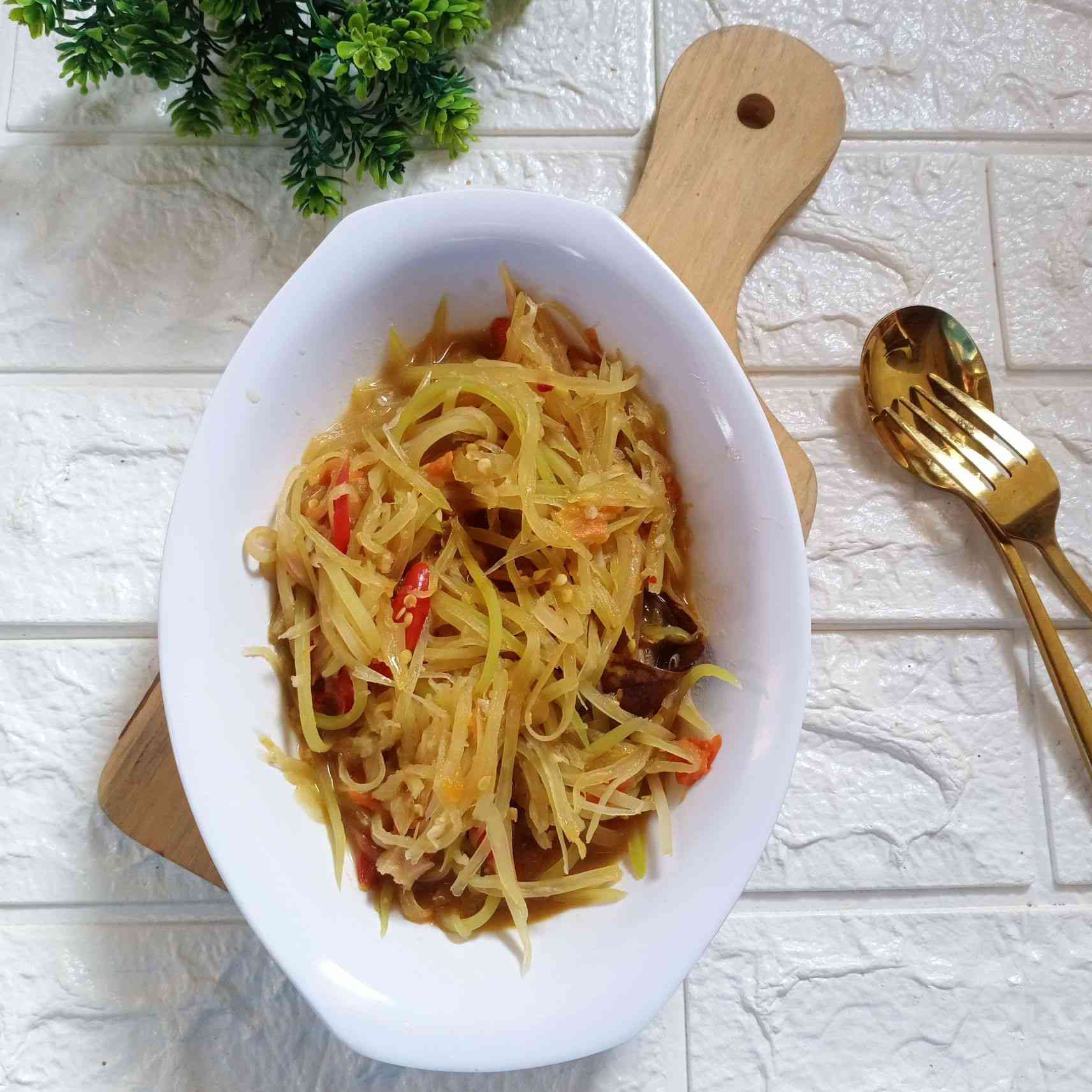 Resep Oseng Pepaya Muda Labu Siam #MENUTANGGALTUA Sederhana Rumahan di ...