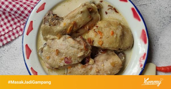 Resep Ayam Kuah Santan Pedas Menutanggaltua Sederhana Rumahan Di Yummy App