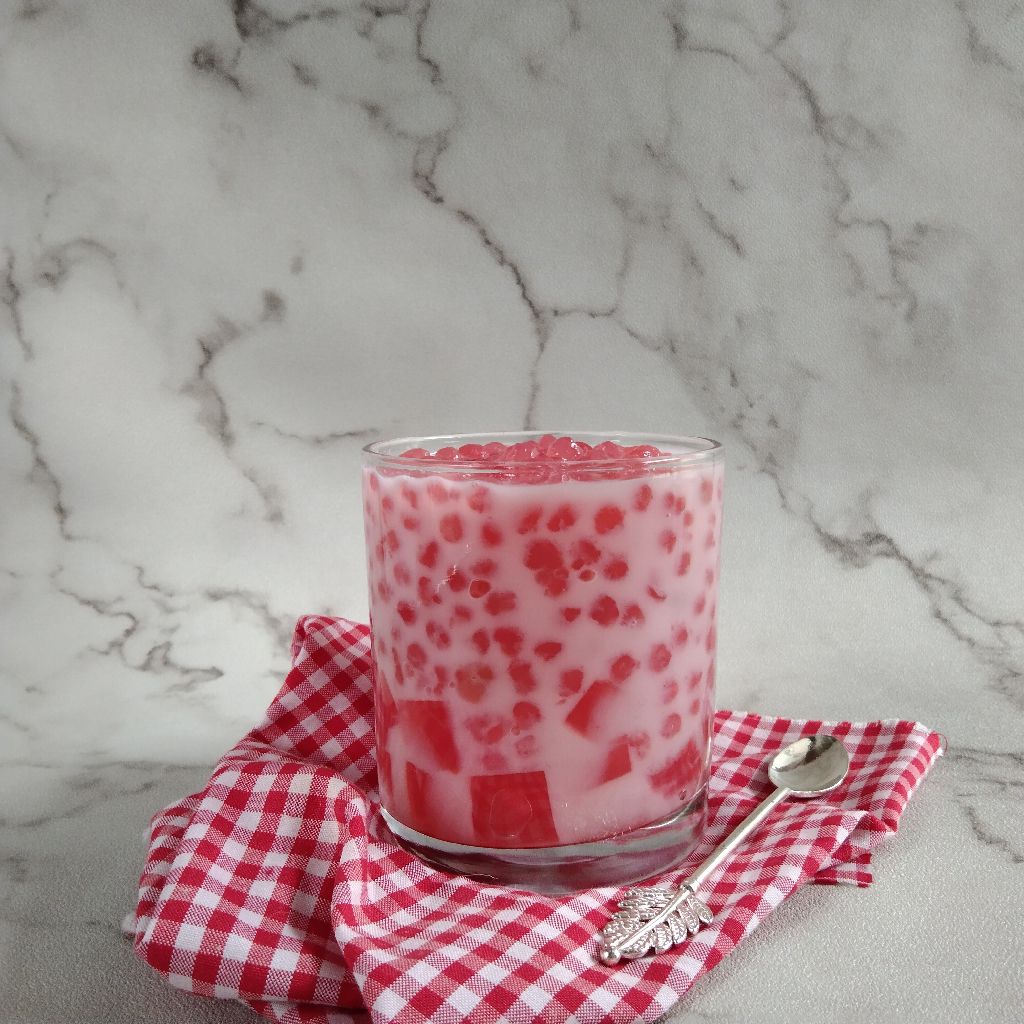 Resep Jelly Mutiara Merah Putih #MENUTANGGALTUA Sederhana Rumahan di ...