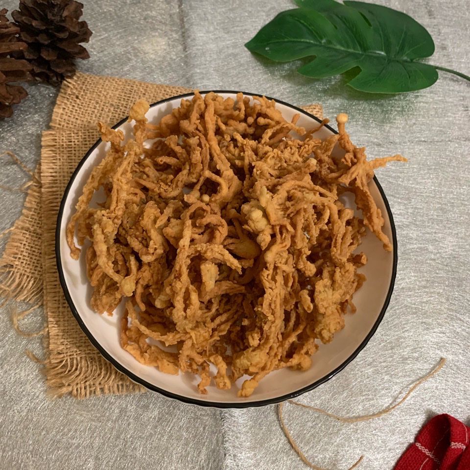 Resep Crispy Enoki Mushroom Menutanggaltua Sederhana Rumahan Di Yummy App