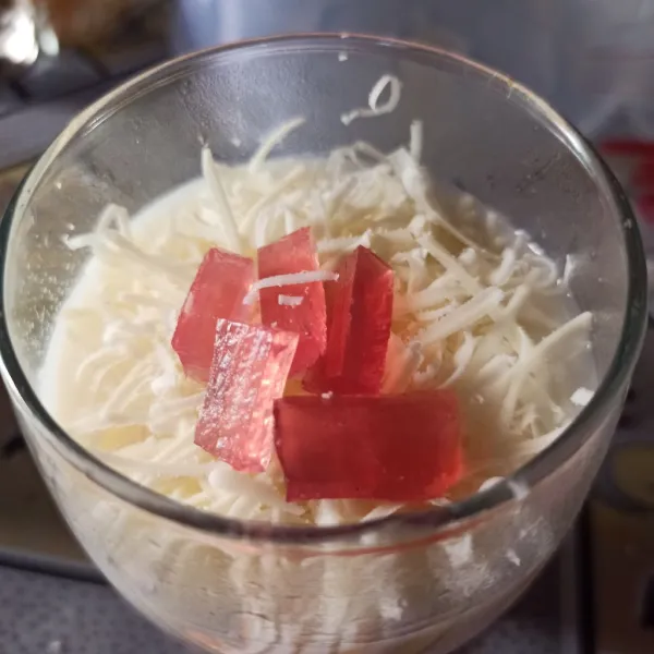 Resep Puding Rosella Vla Susu #MENUTANGGALTUA Sederhana Rumahan di ...