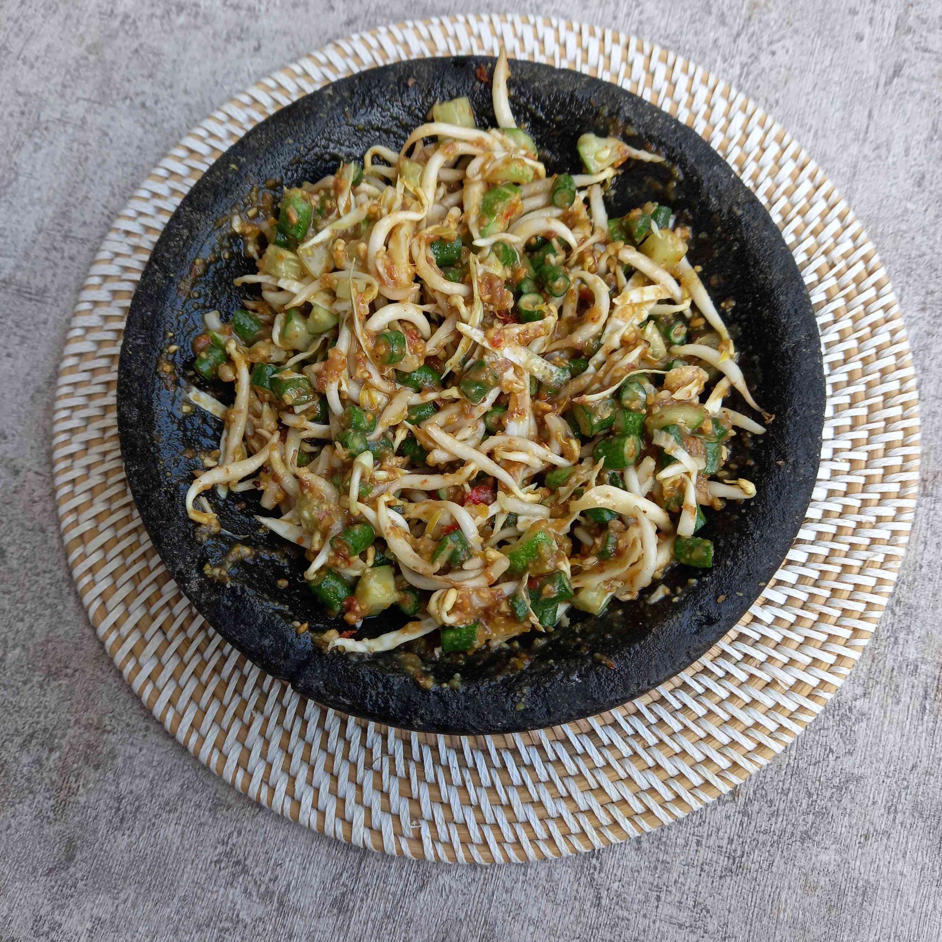 Resep Lotek mentah ( karedok ) #MENUTANGGALTUA Sederhana Rumahan di ...