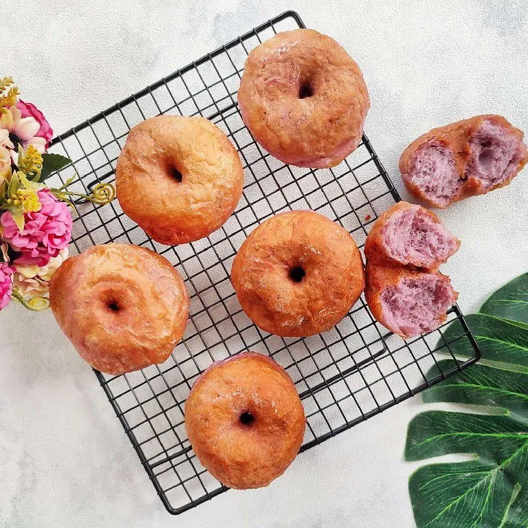 Resep Donat Ubi Ungu Menutanggaltua Sederhana Rumahan Di Yummy App