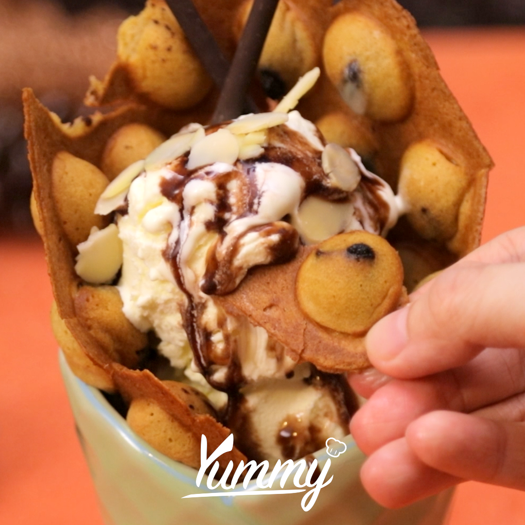 Resep Egg Waffle Mudah dan Cepat