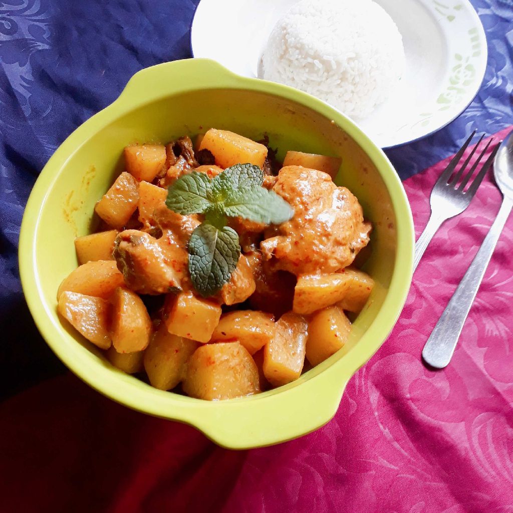 Resep Rendang Ayam Kentang Sederhana Rumahan di Yummy App