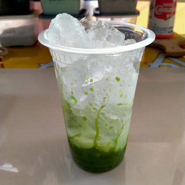 Resep Es Green Tea Sederhana Rumahan di Yummy App
